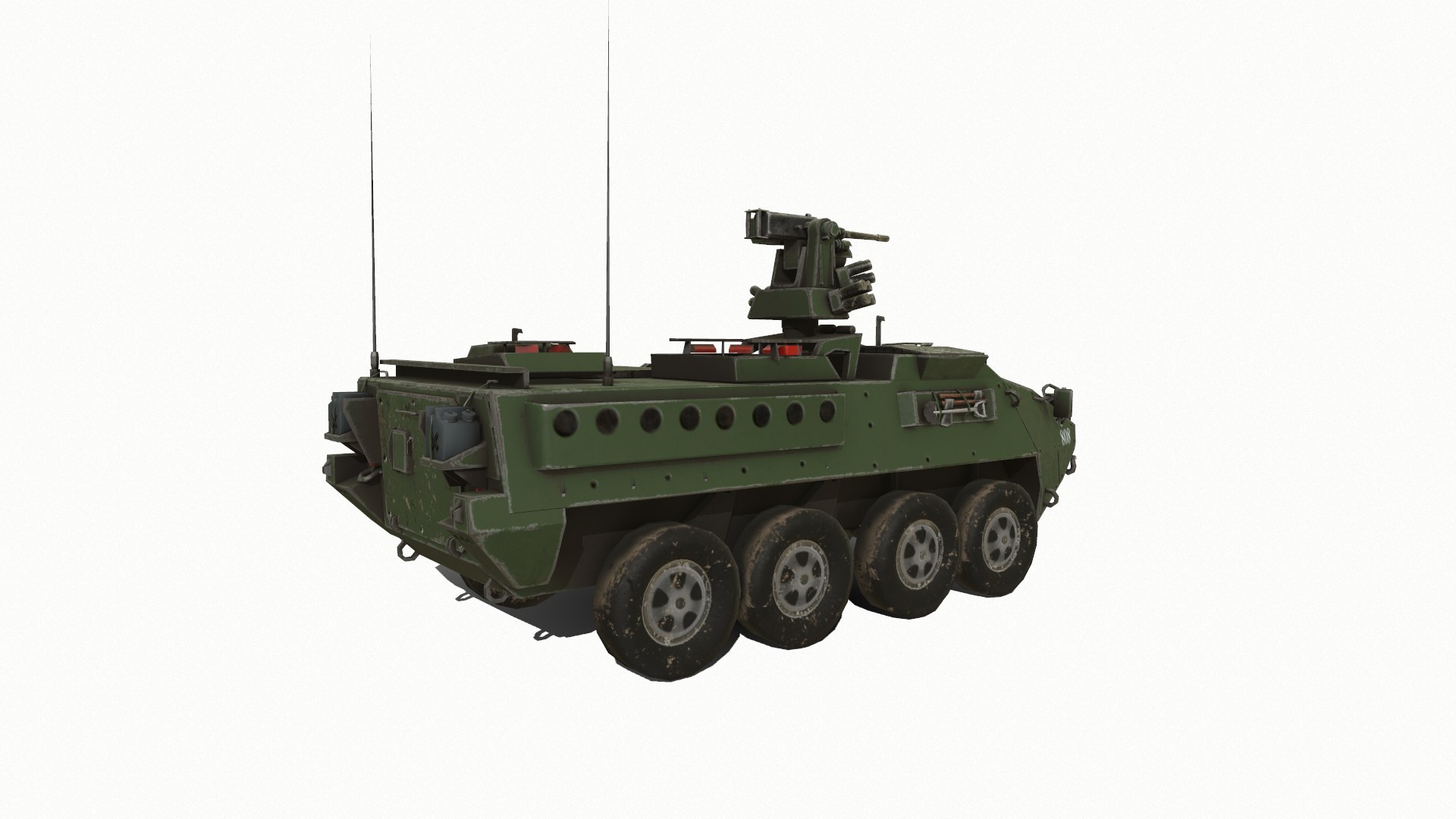 Stryker Icv Vehicle Infantry 3D - TurboSquid 1507757