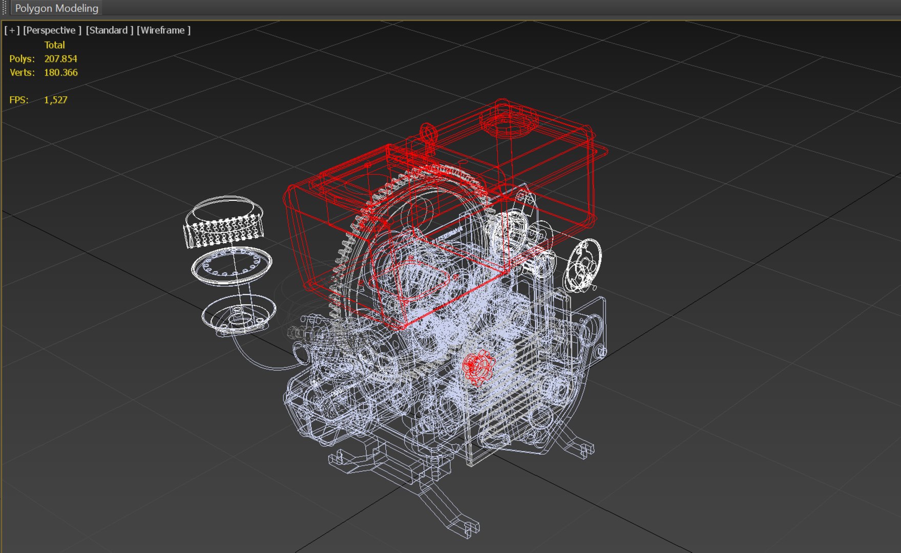 3D DIESEL ENGINE MACHINE - TurboSquid 2154196