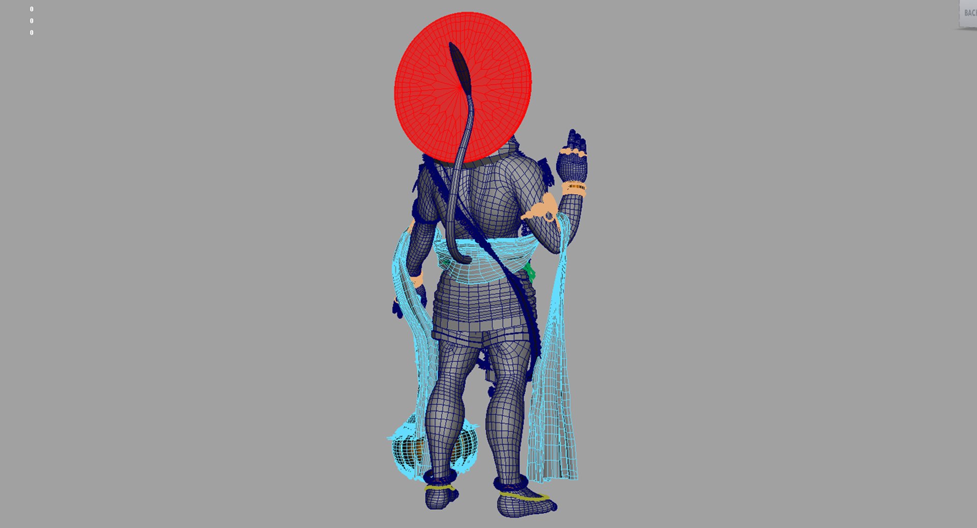 Hanuman 3D Model - TurboSquid 1568963