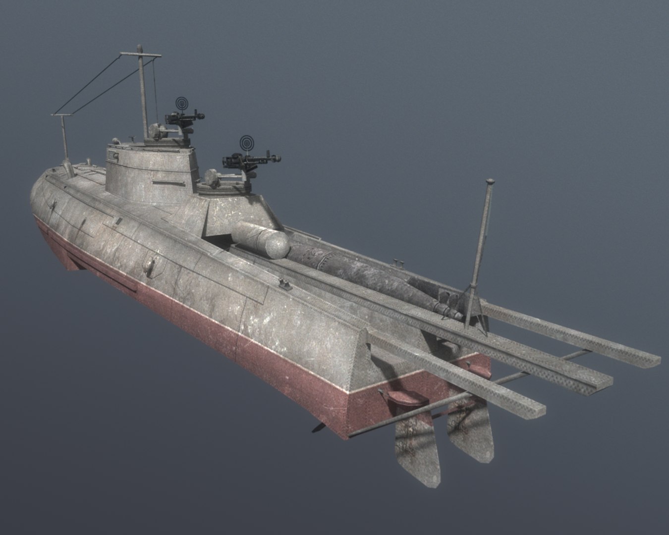 G5 Torpedo Boat 3d Obj