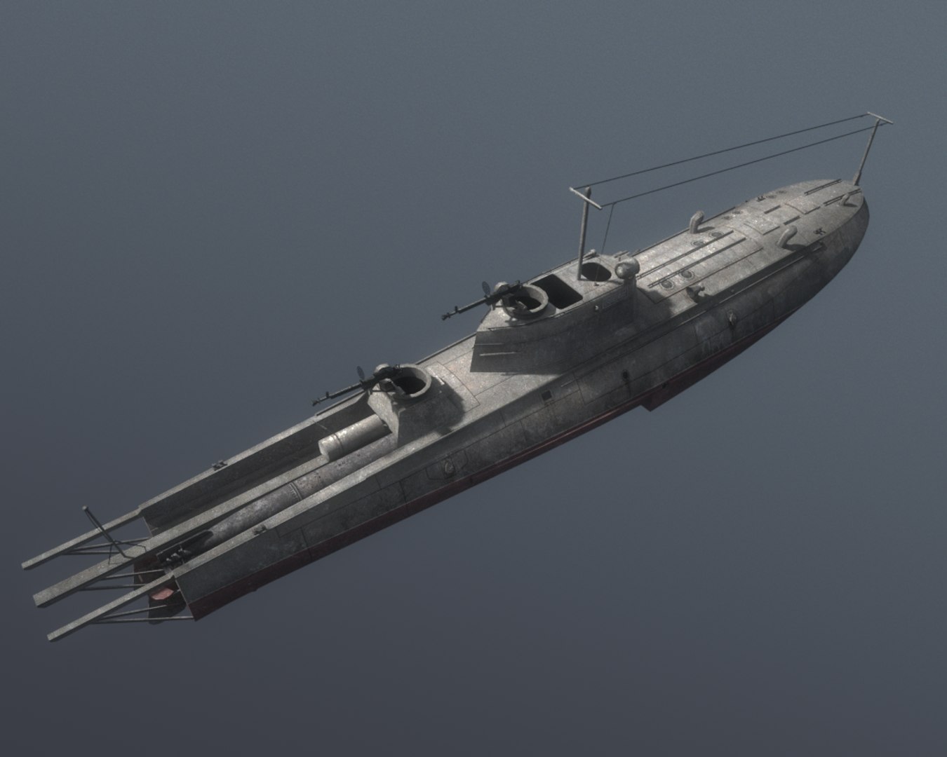 G5 Torpedo Boat 3d Obj