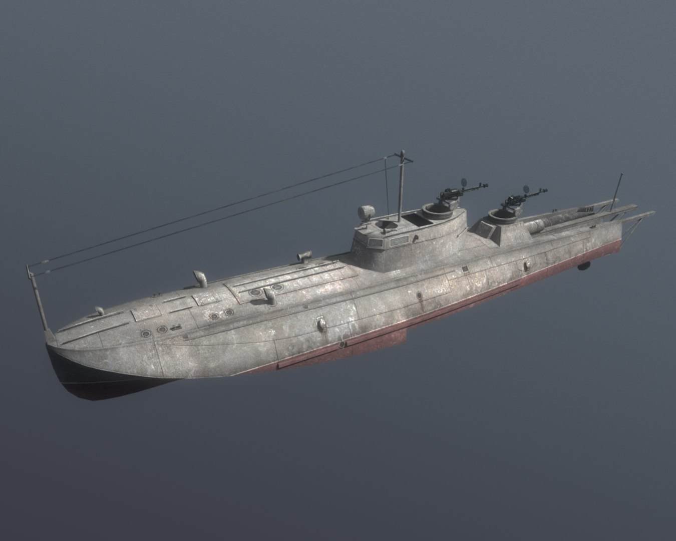 G5 Torpedo Boat 3d Obj