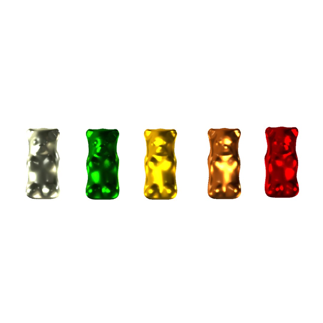 Haribo Gummy Bear Model - TurboSquid 2163687