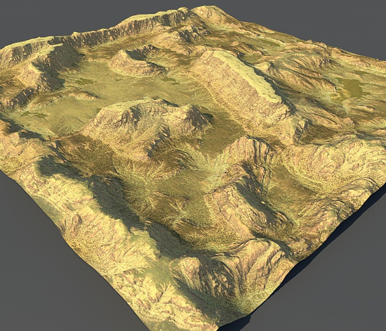 3ds Max Terrain Maps