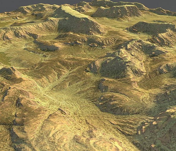3ds max terrain maps