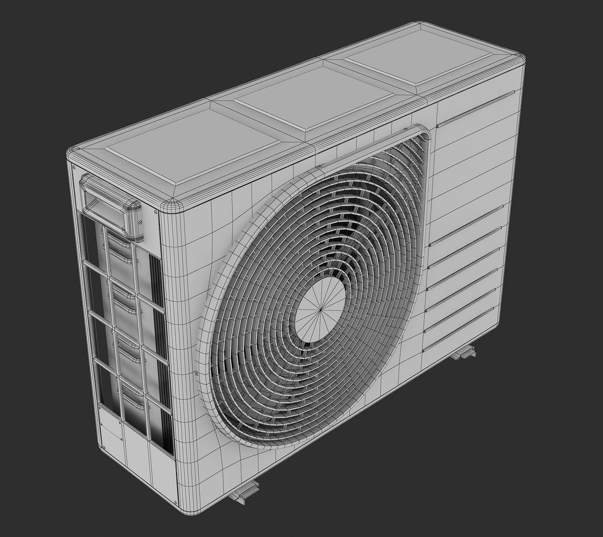 3d Model Of Air Conditioner Daikin