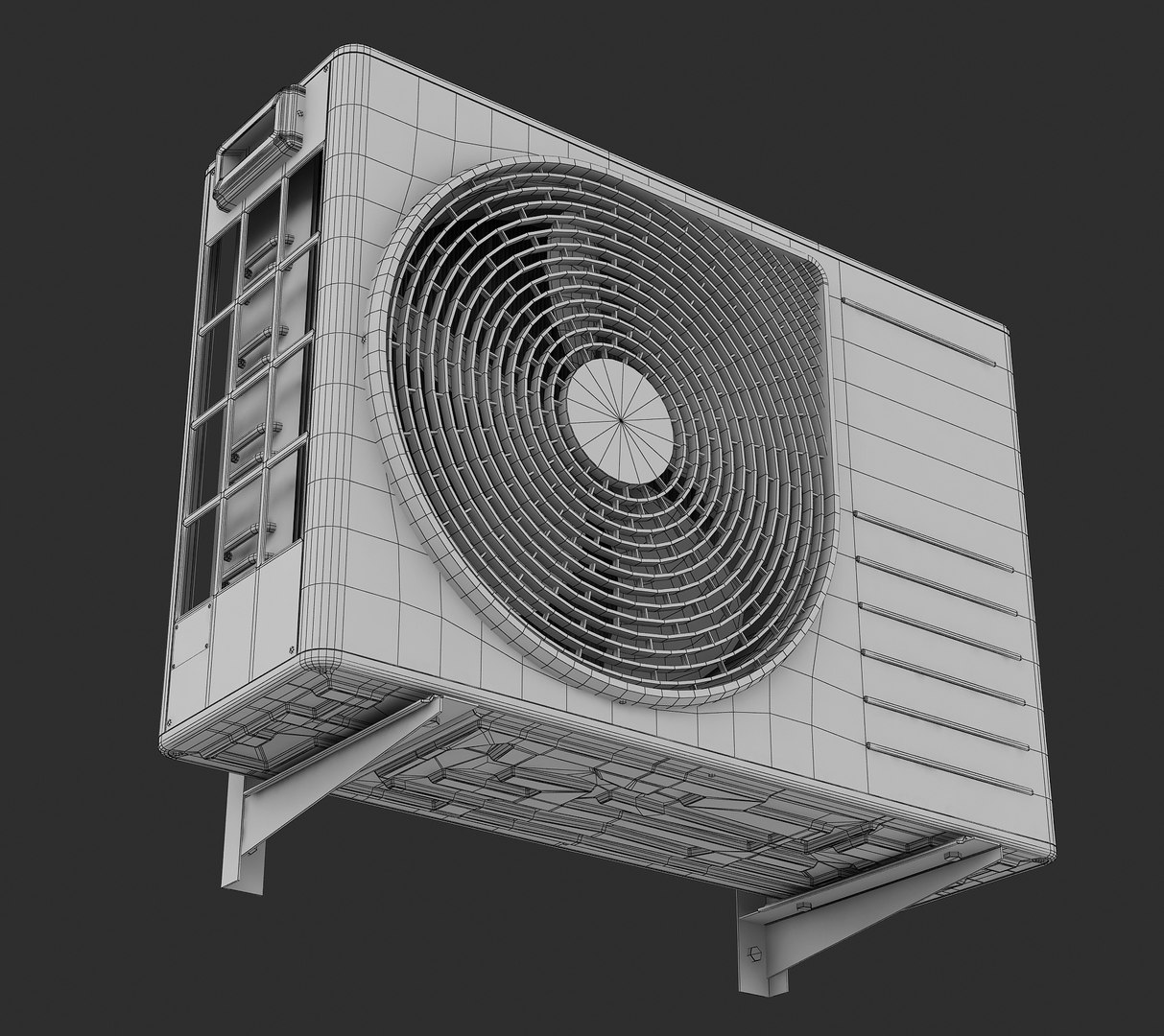3d Model Of Air Conditioner Daikin