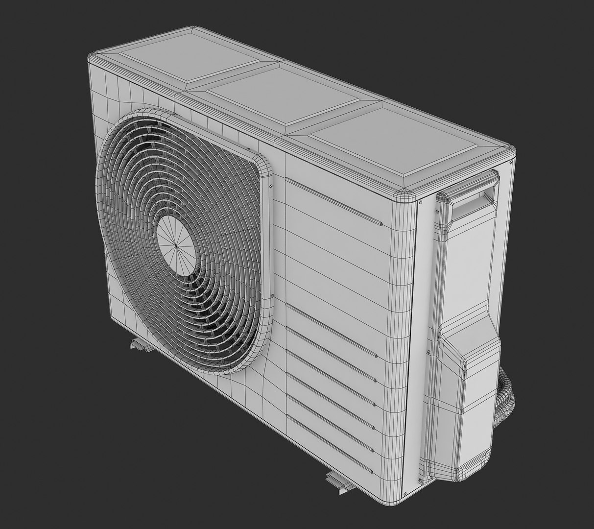 3d Model Of Air Conditioner Daikin