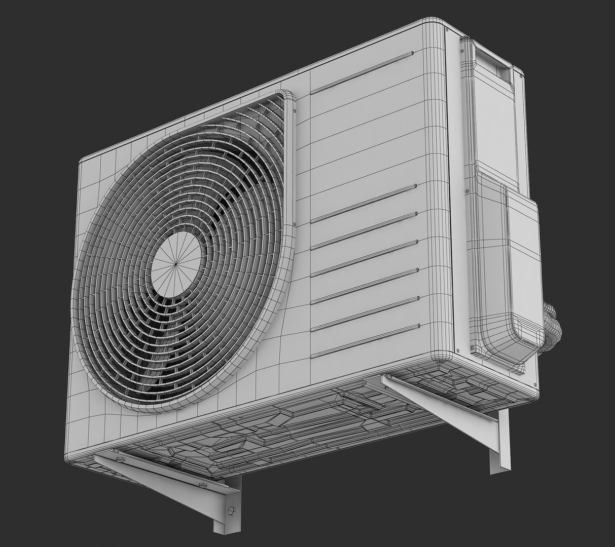 3d Model Of Air Conditioner Daikin