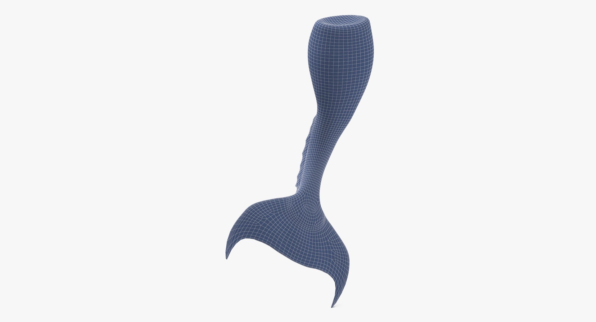 3D Mermaid Tail 01 Straight - TurboSquid 1243371