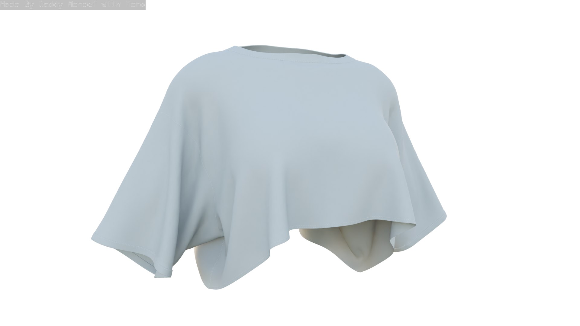 3D High Poly 3D Crop Top Model - TurboSquid 2194570