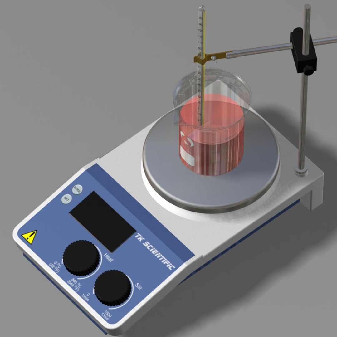 Science Lab Hot Plate 3d Max