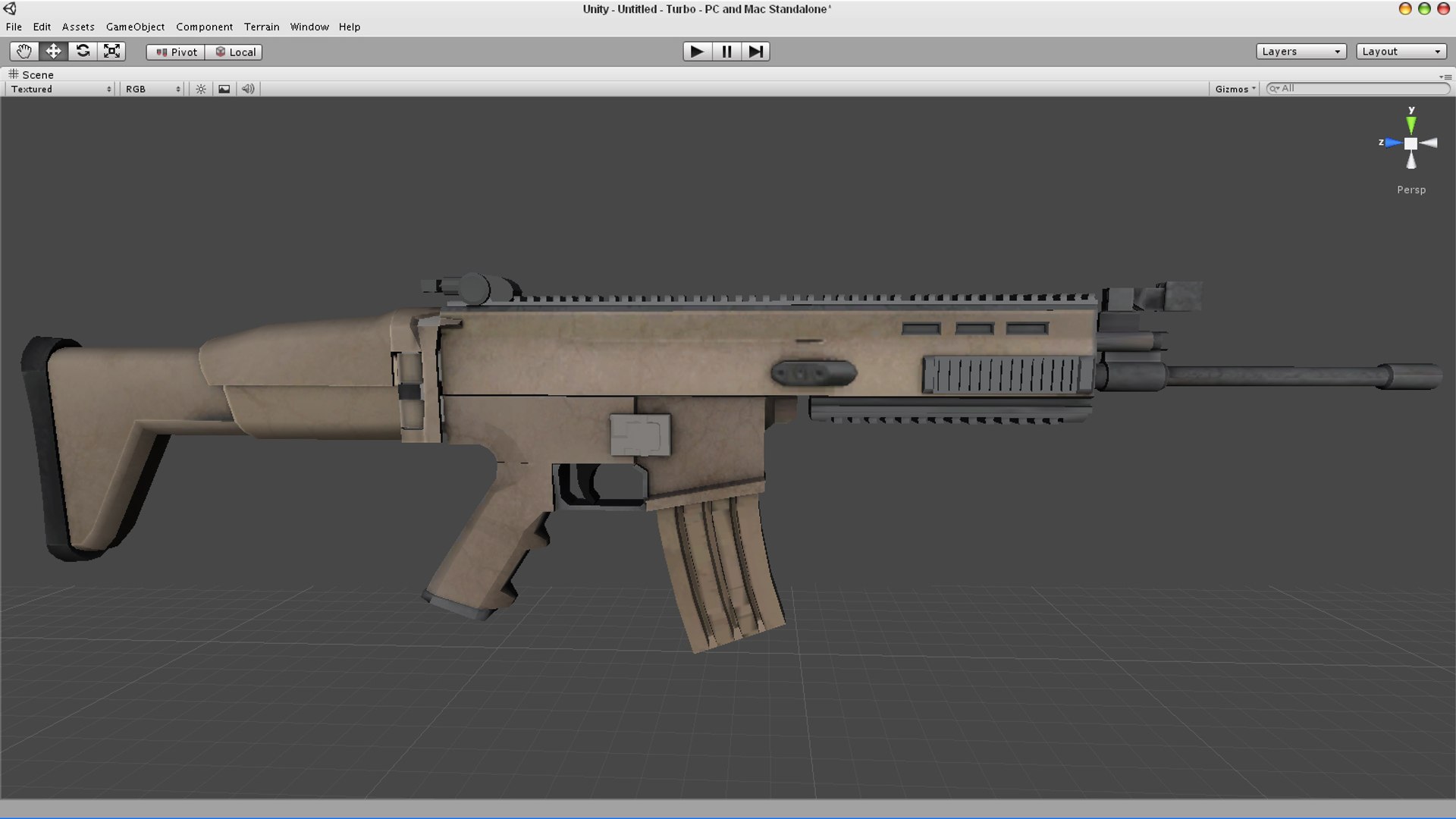 3d Model Scar-l Ready