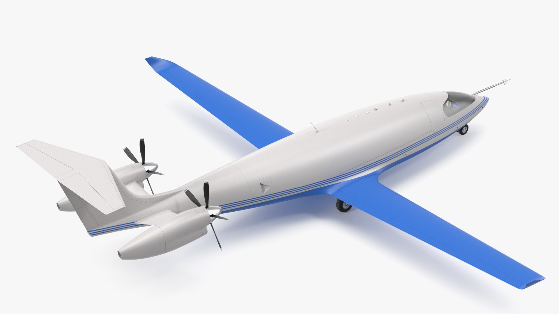 3D Electric Cargo Aircraft Model - TurboSquid 1922157
