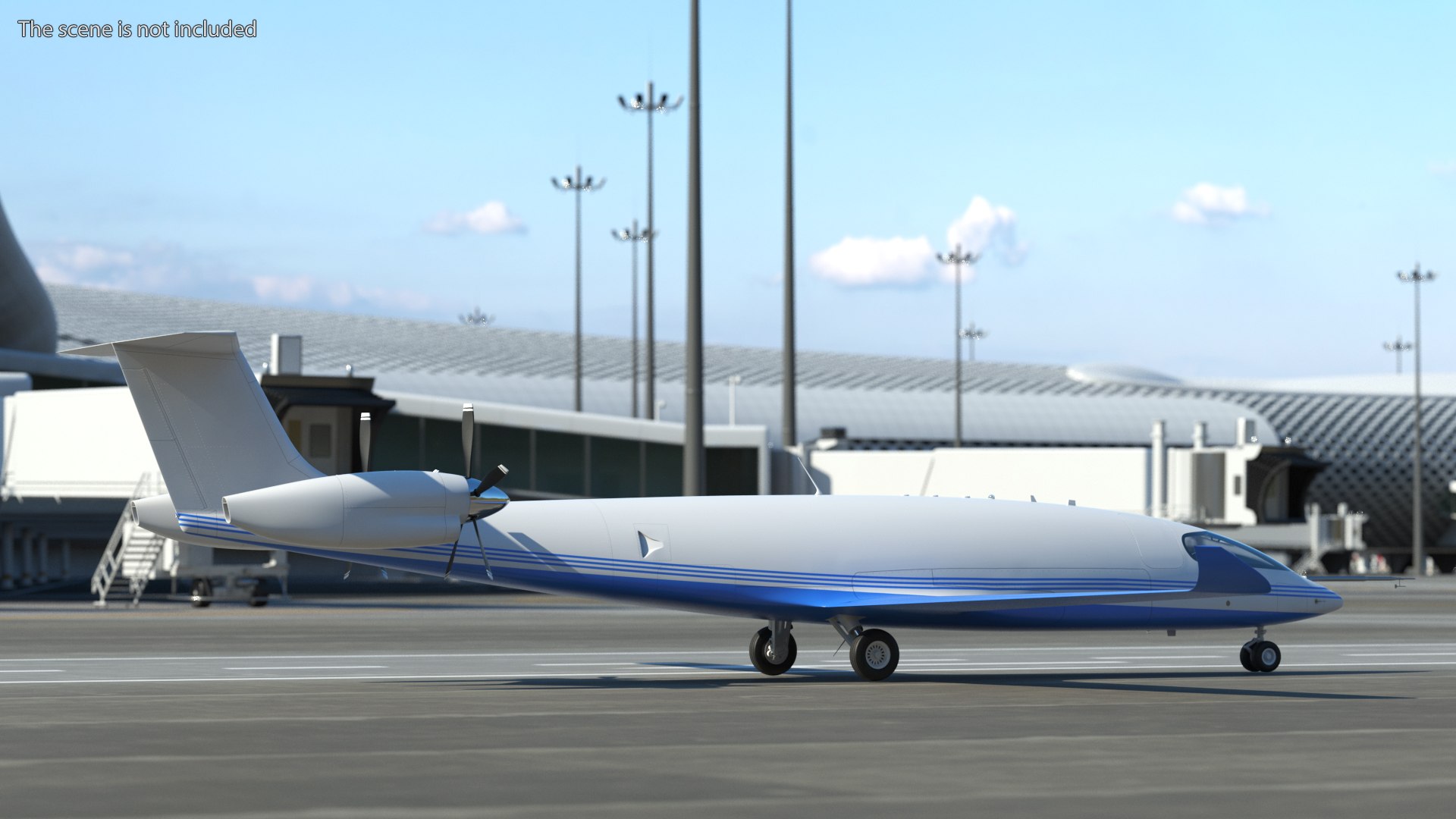 3D Electric Cargo Aircraft Model - TurboSquid 1922157