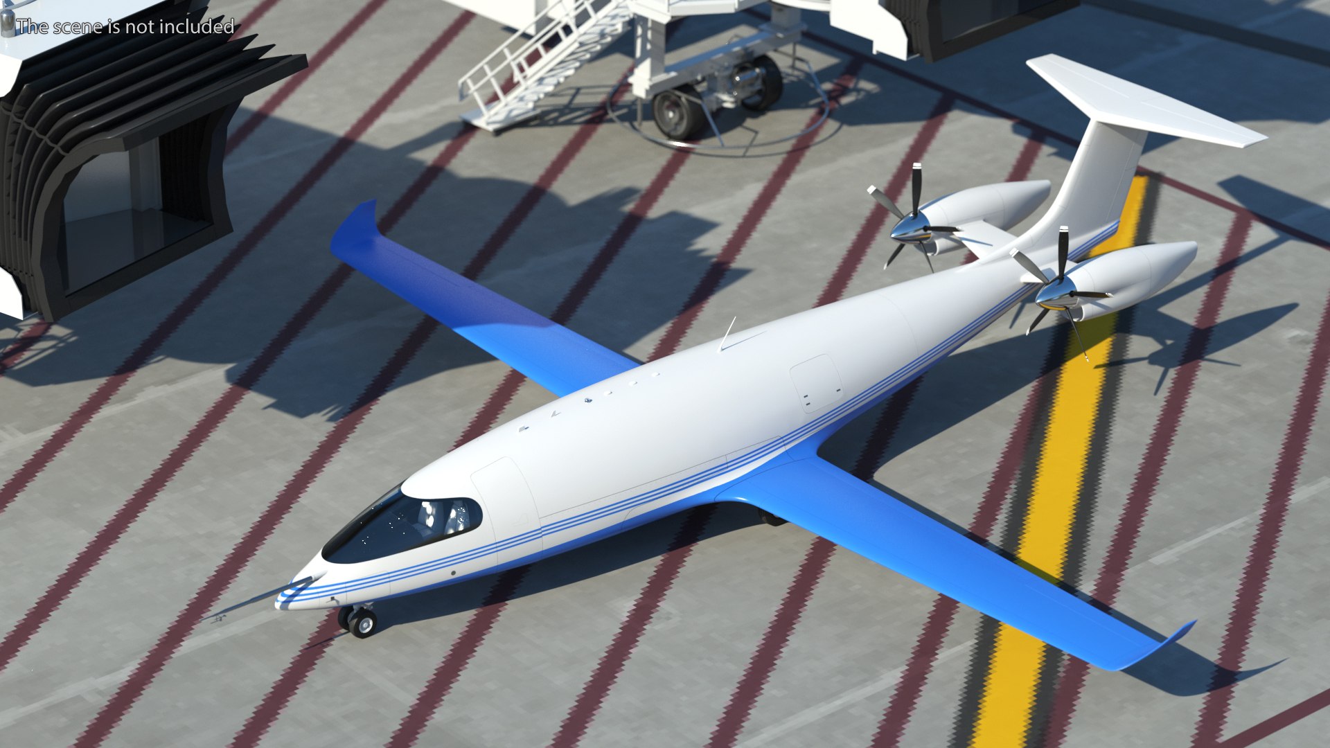 3D Electric Cargo Aircraft Model - TurboSquid 1922157
