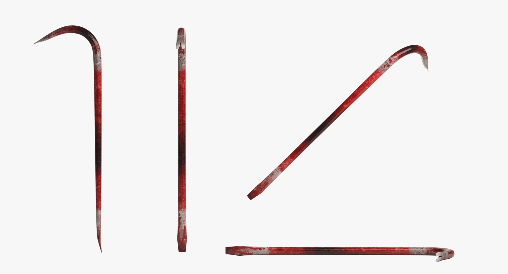 Free Max Model Crowbar Photorealistic