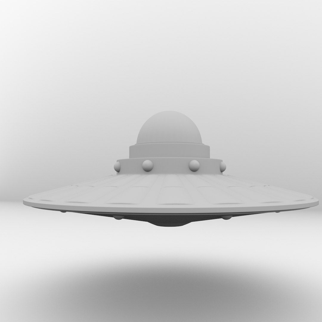 3d Model Flying Saucer