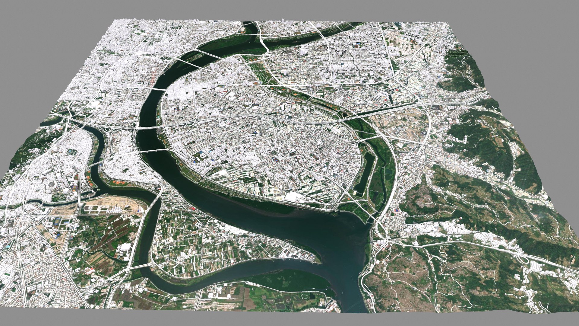 Cityscape New Taipei City Taiwan 3D - TurboSquid 1937593