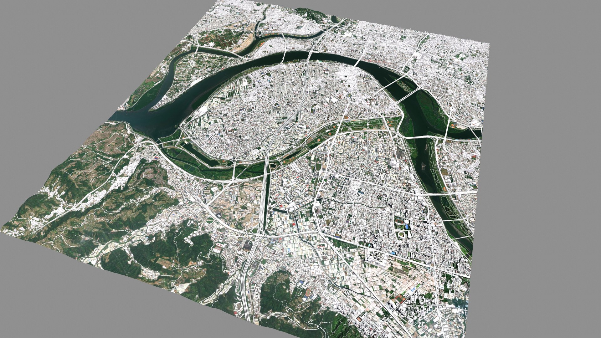 Cityscape New Taipei City Taiwan 3D - TurboSquid 1937593