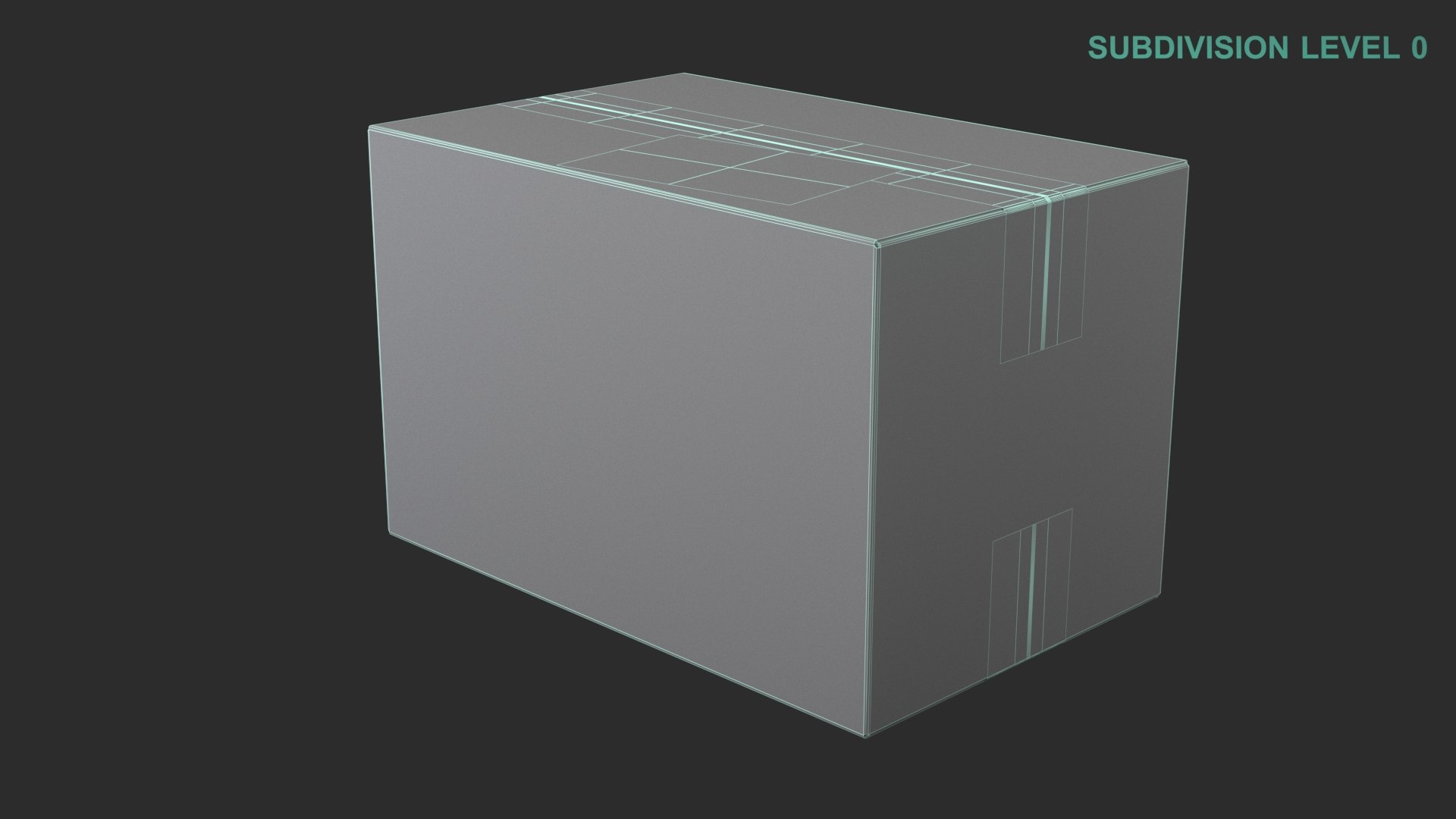 3D Amazon Parcels Box 43x28x28cm - TurboSquid 1990818