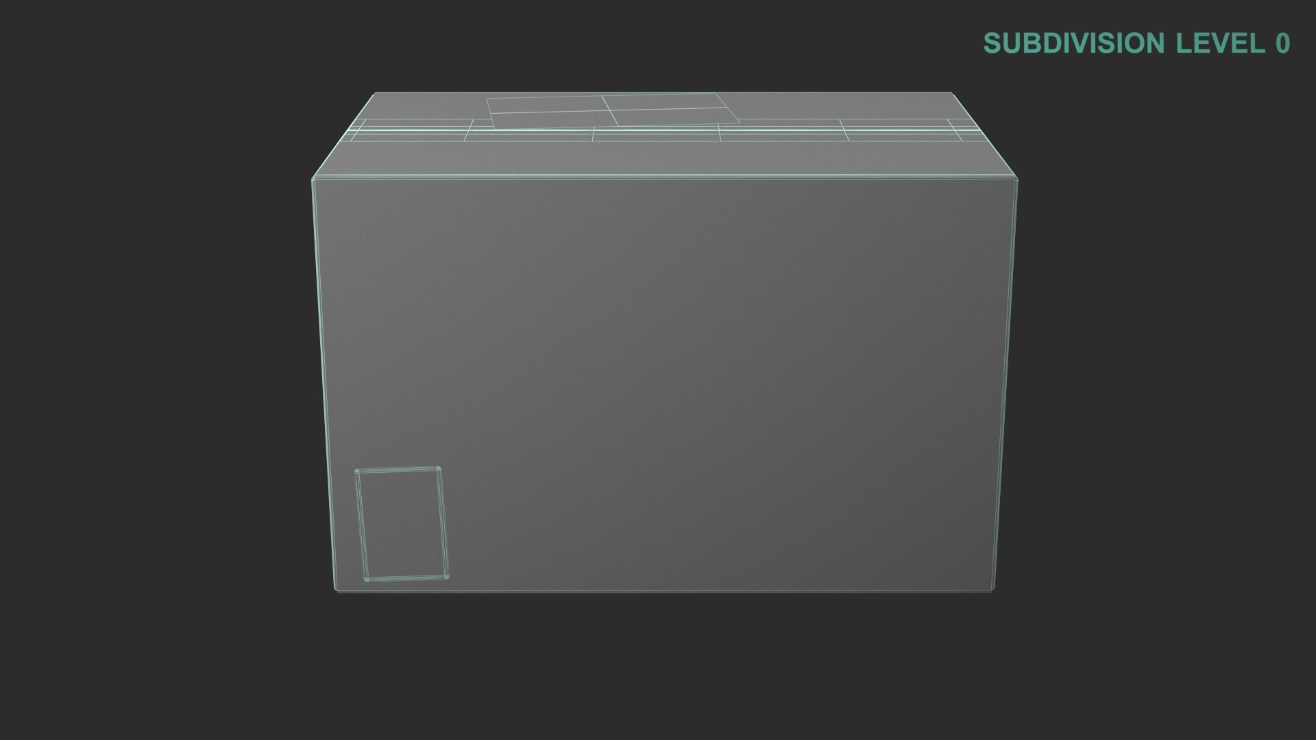3D Amazon Parcels Box 43x28x28cm - TurboSquid 1990818