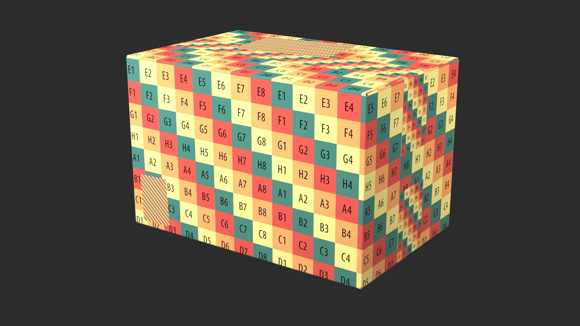 3D Amazon Parcels Box 43x28x28cm - TurboSquid 1990818