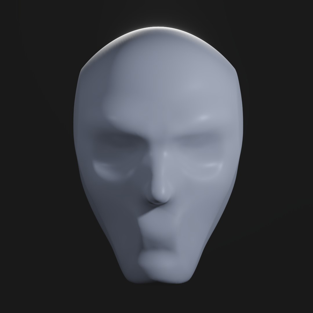 3D Base Head Sculpting Model - TurboSquid 1694589