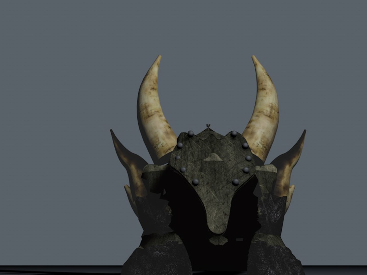 3d Armor Helmet Model