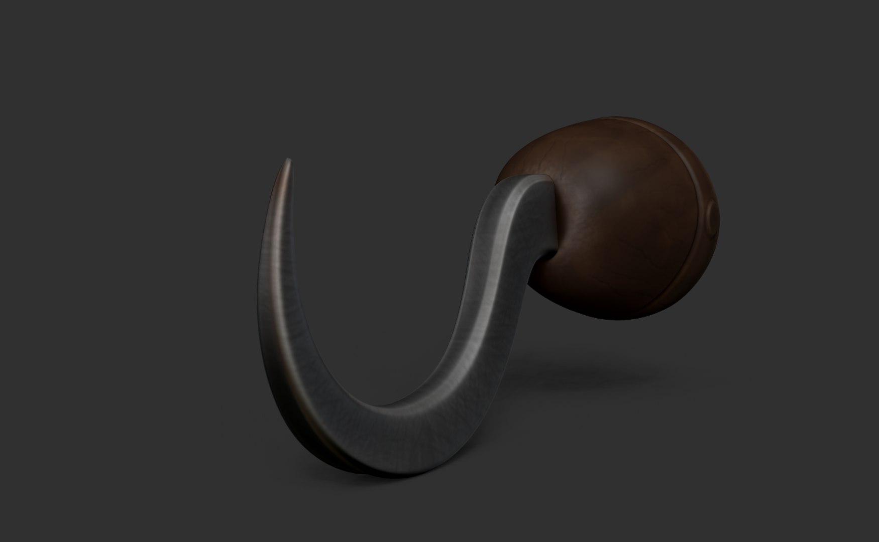 Pirate Hook Hand - 3D Model - TurboSquid 1548800