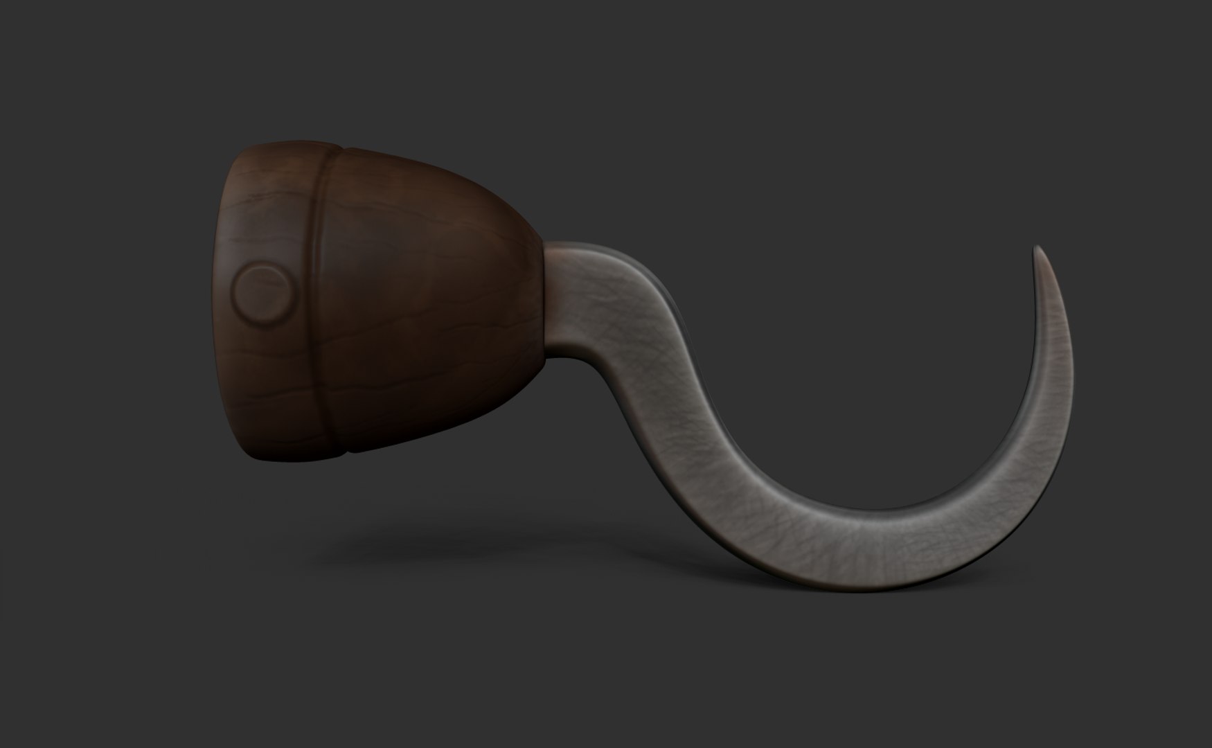 Pirate Hook Hand - 3D Model - TurboSquid 1548800
