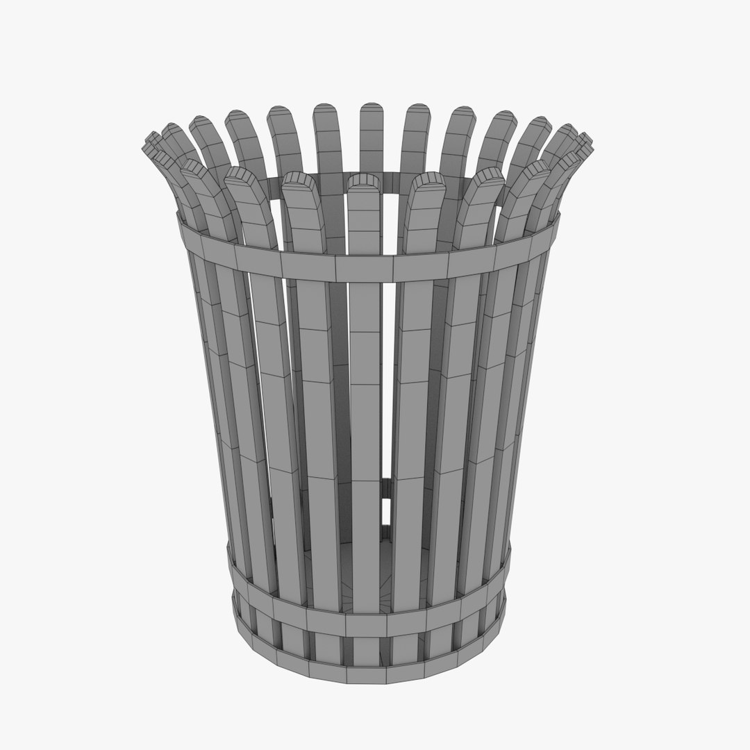 3d Trash Model