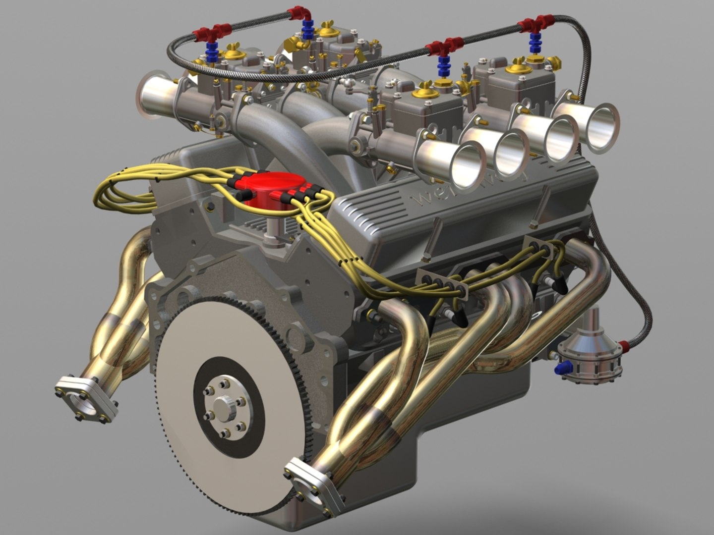 Working Engine Quad Max