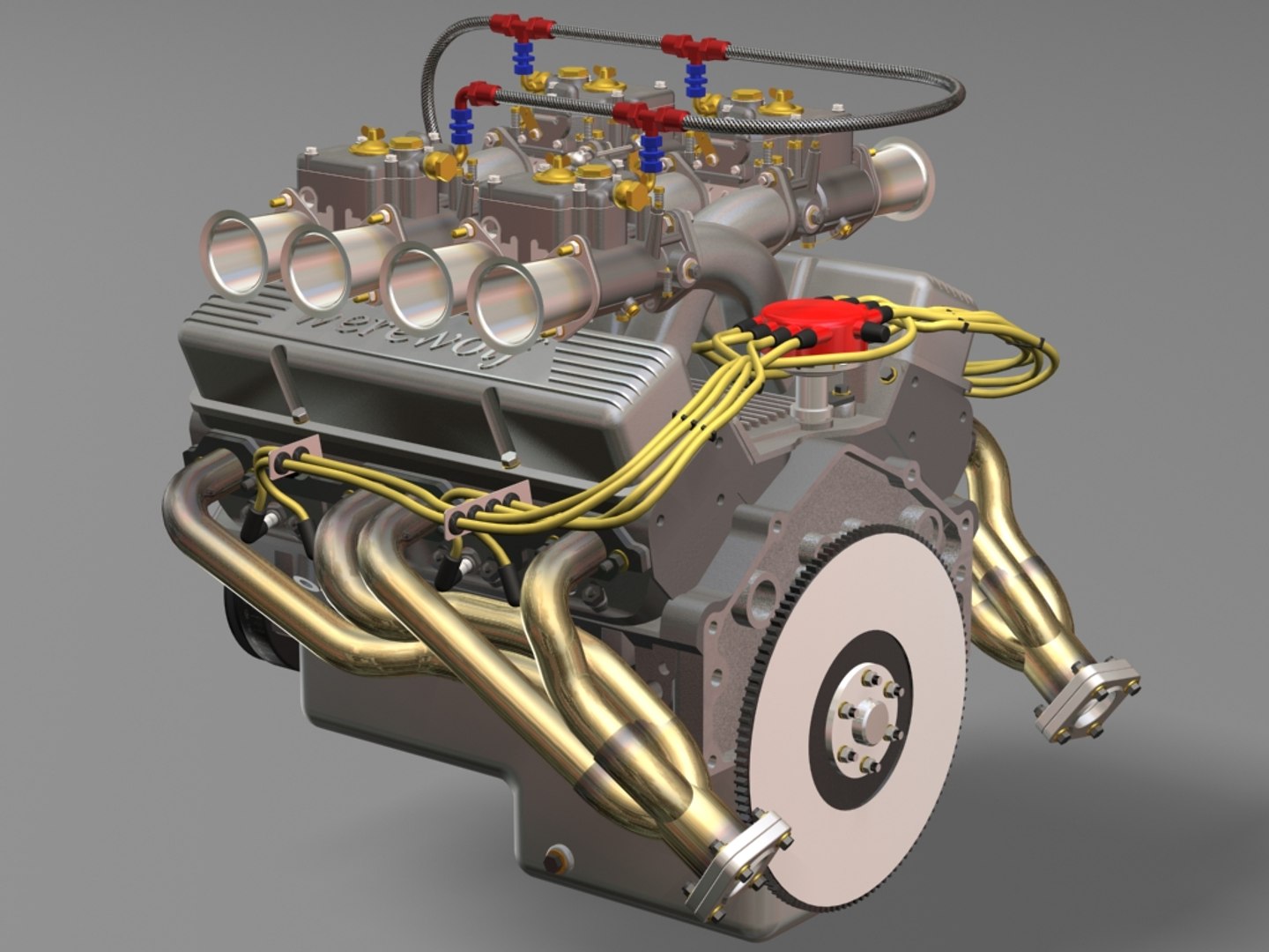 Working Engine Quad Max