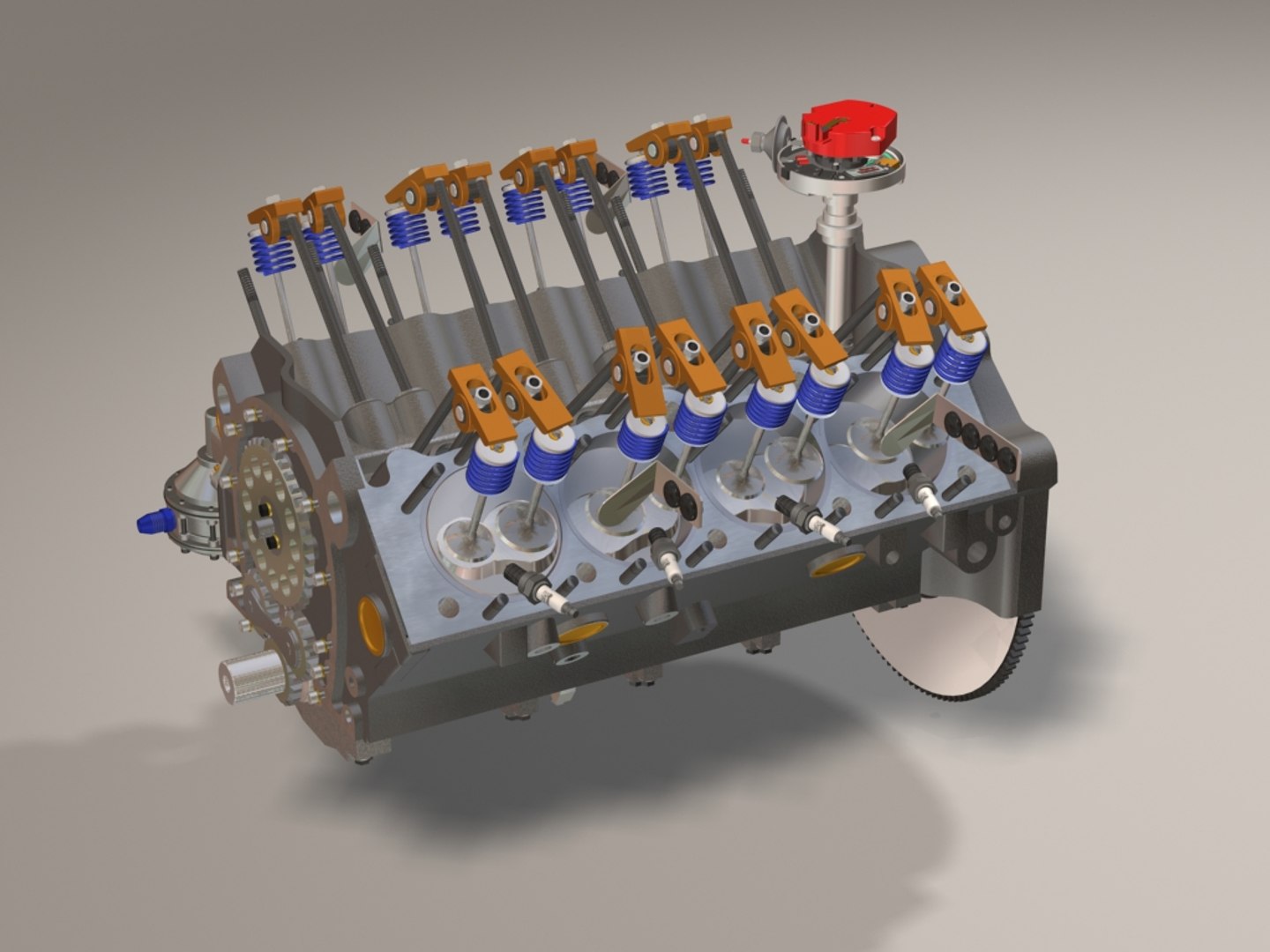 Working Engine Quad Max