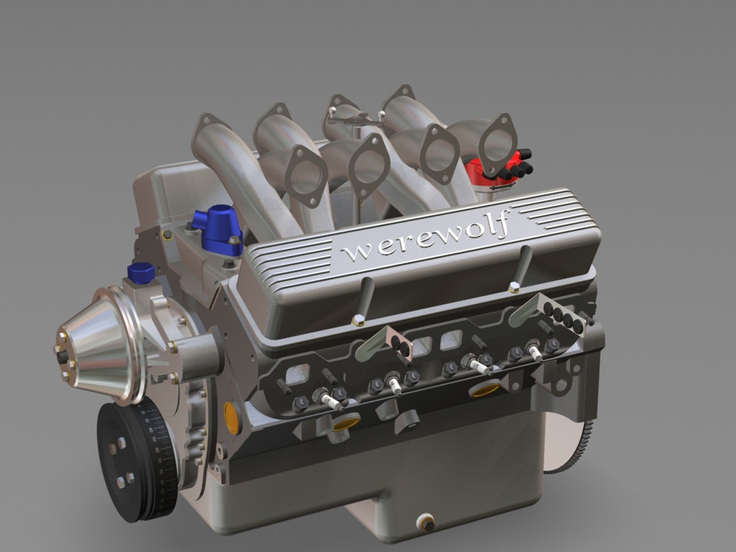 Working Engine Quad Max