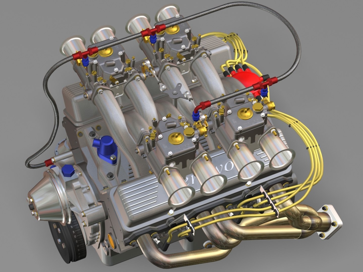 Working Engine Quad Max