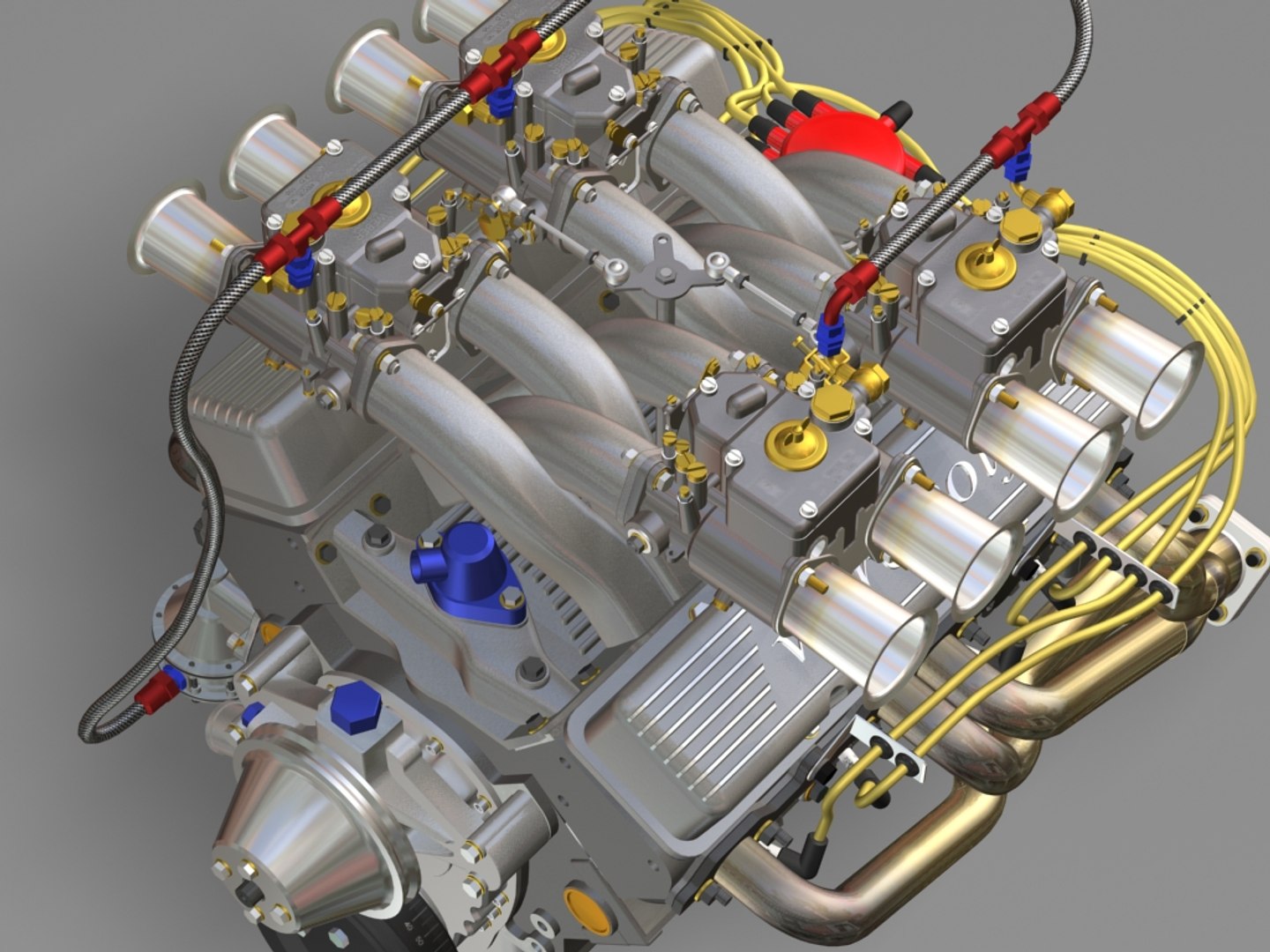 Working Engine Quad Max