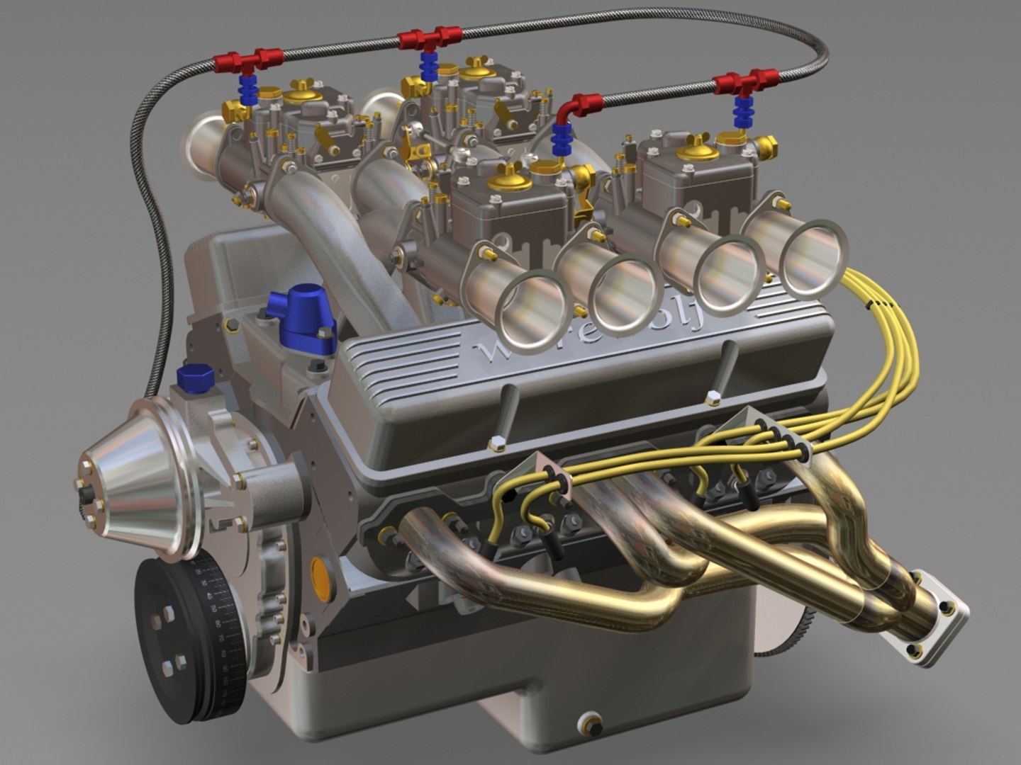 Working Engine Quad Max