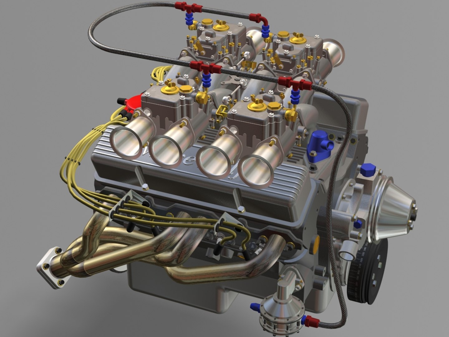 Working Engine Quad Max