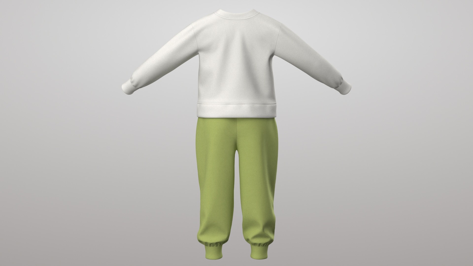 Sweater And Pants Baby PBR 3D - TurboSquid 2184031