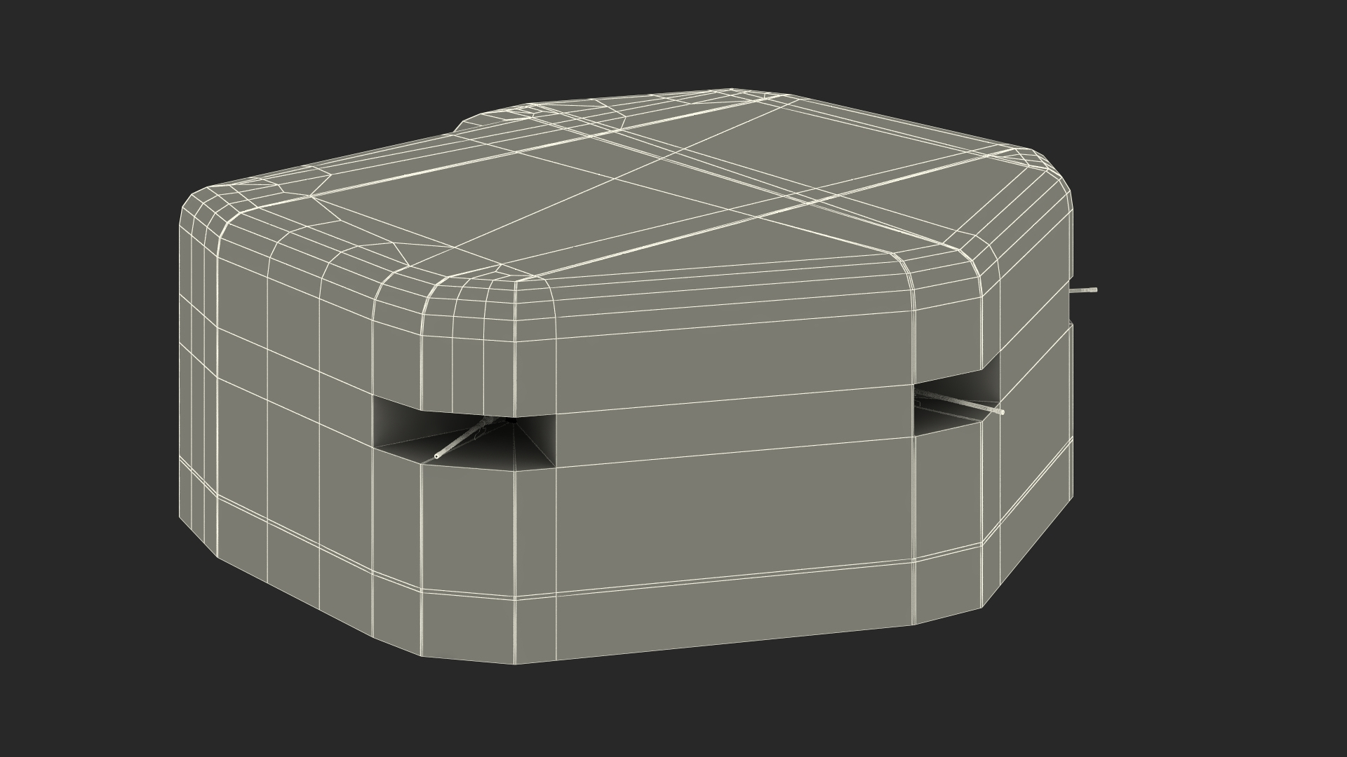 Defensive Fortification Bunker With Heavy Machine Gun 3D Model ...