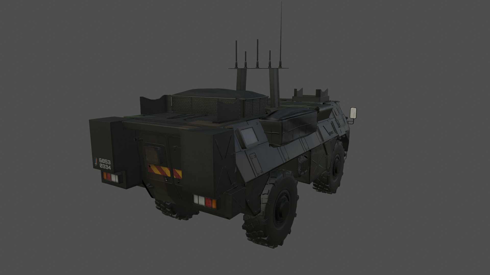 Vab armored french 3D model - TurboSquid 1648724