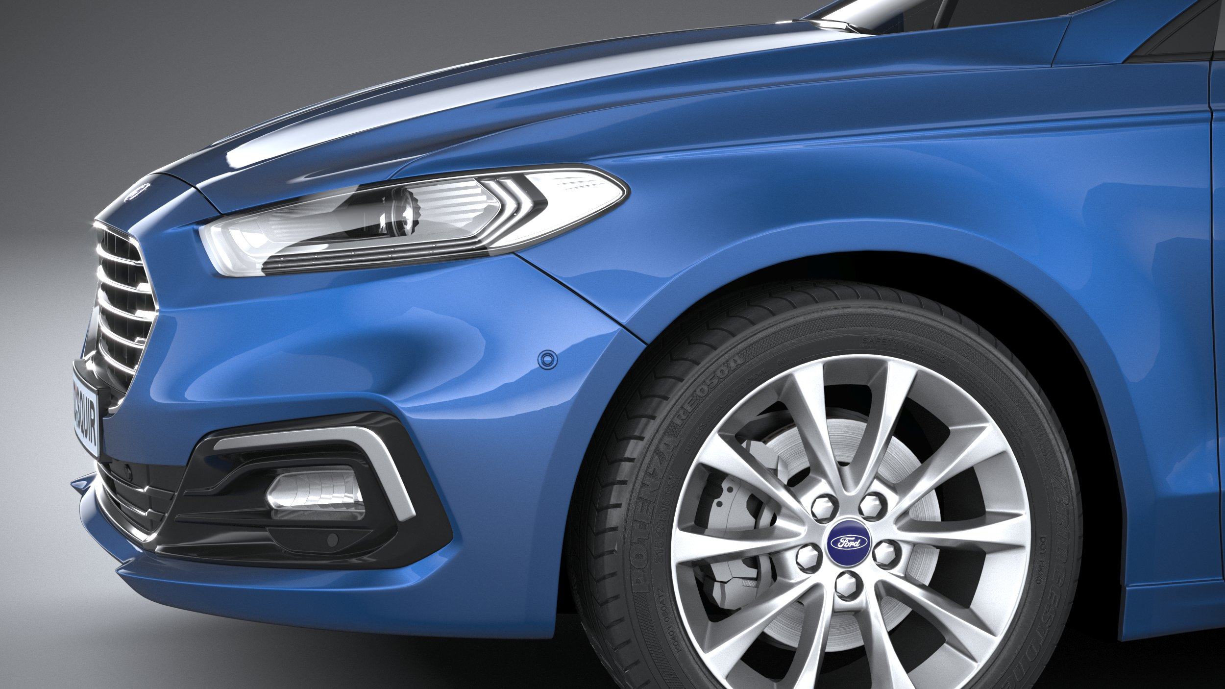 modèle 3D de Ford Mondeo Sedan Regular 2021 - TurboSquid 2062644