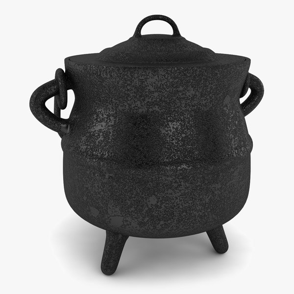 3ds max iron pot