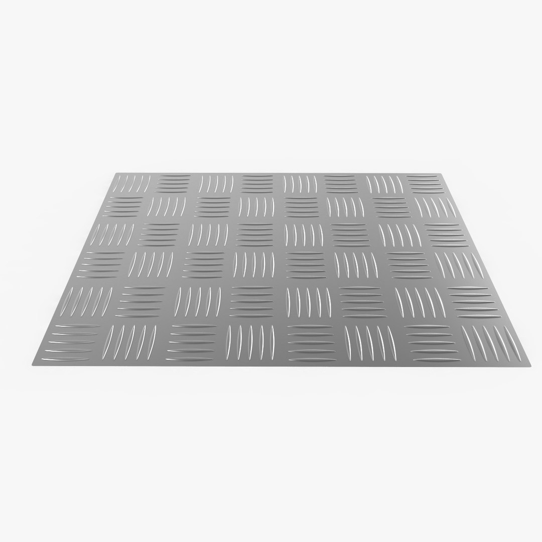 Checker Plate Pattern 3D Model - TurboSquid 1172132