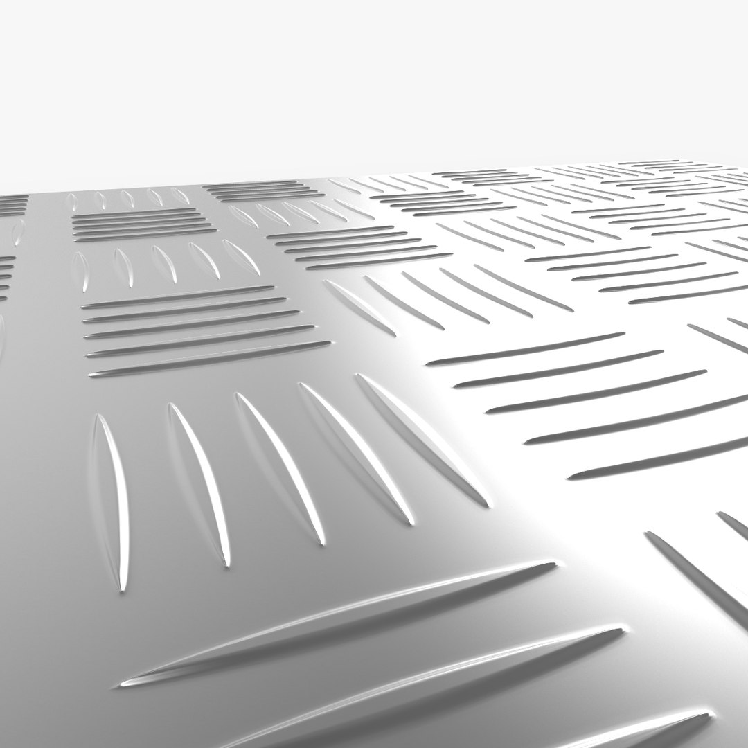 Checker Plate Pattern 3D Model - TurboSquid 1172132