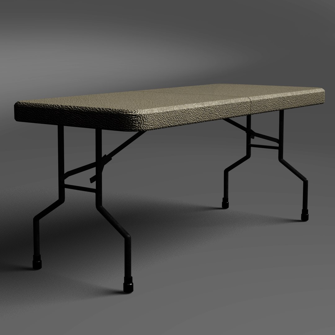Folding Table 3d Model