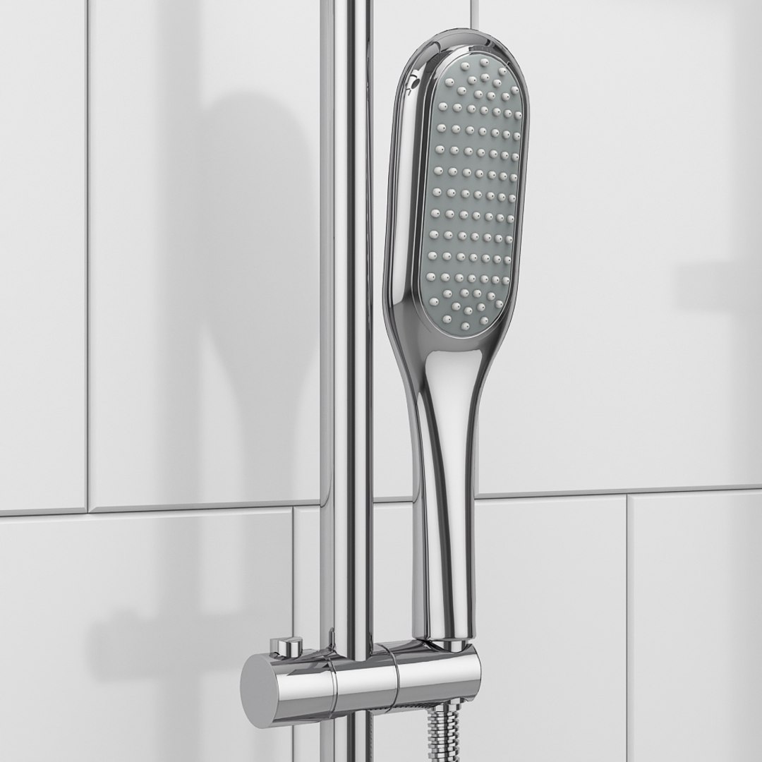 Shower Systems Grohe Rainshower 3D Model - TurboSquid 1405081