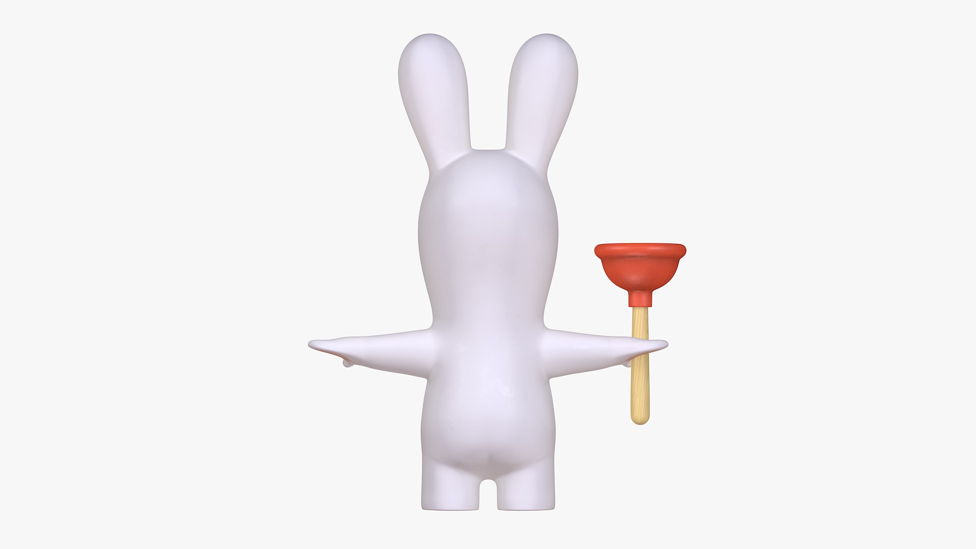 Classic Rabbids Character 8k Model - TurboSquid 1758833